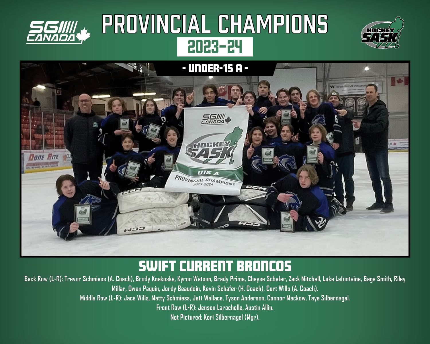 Provincial Champions « Hockey Saskatchewan